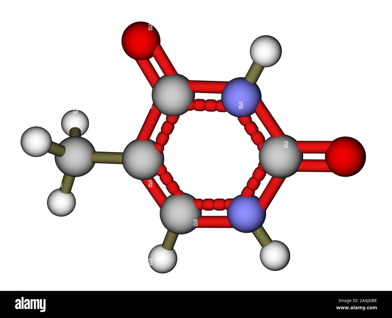 Thymine dna molecule model 3d hi-res stock photography and images - Alamy