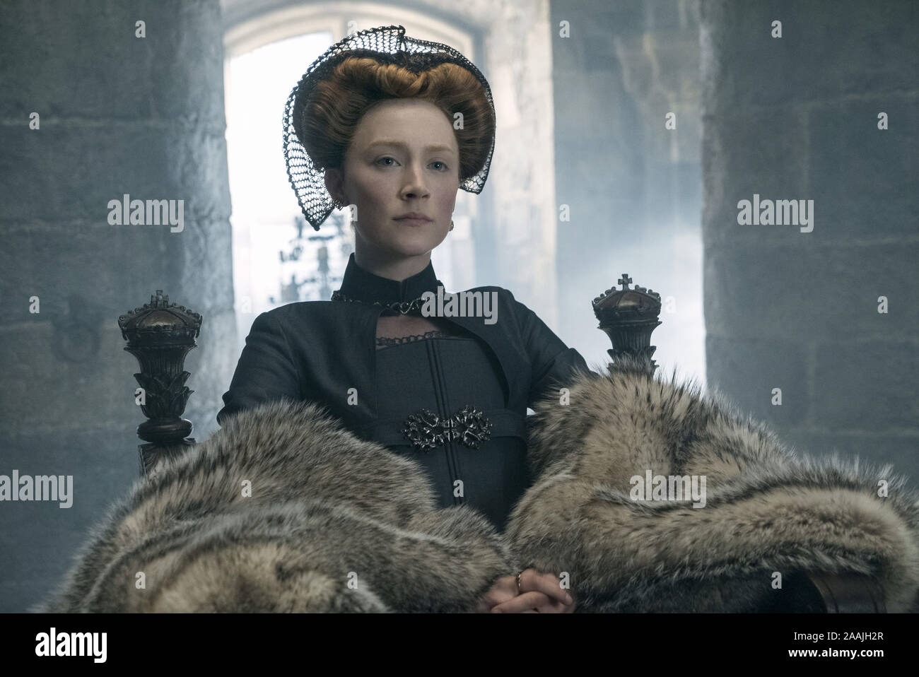 Saoirse Ronan In Mary Queen Of Scots High Resolution Stock Photography ...