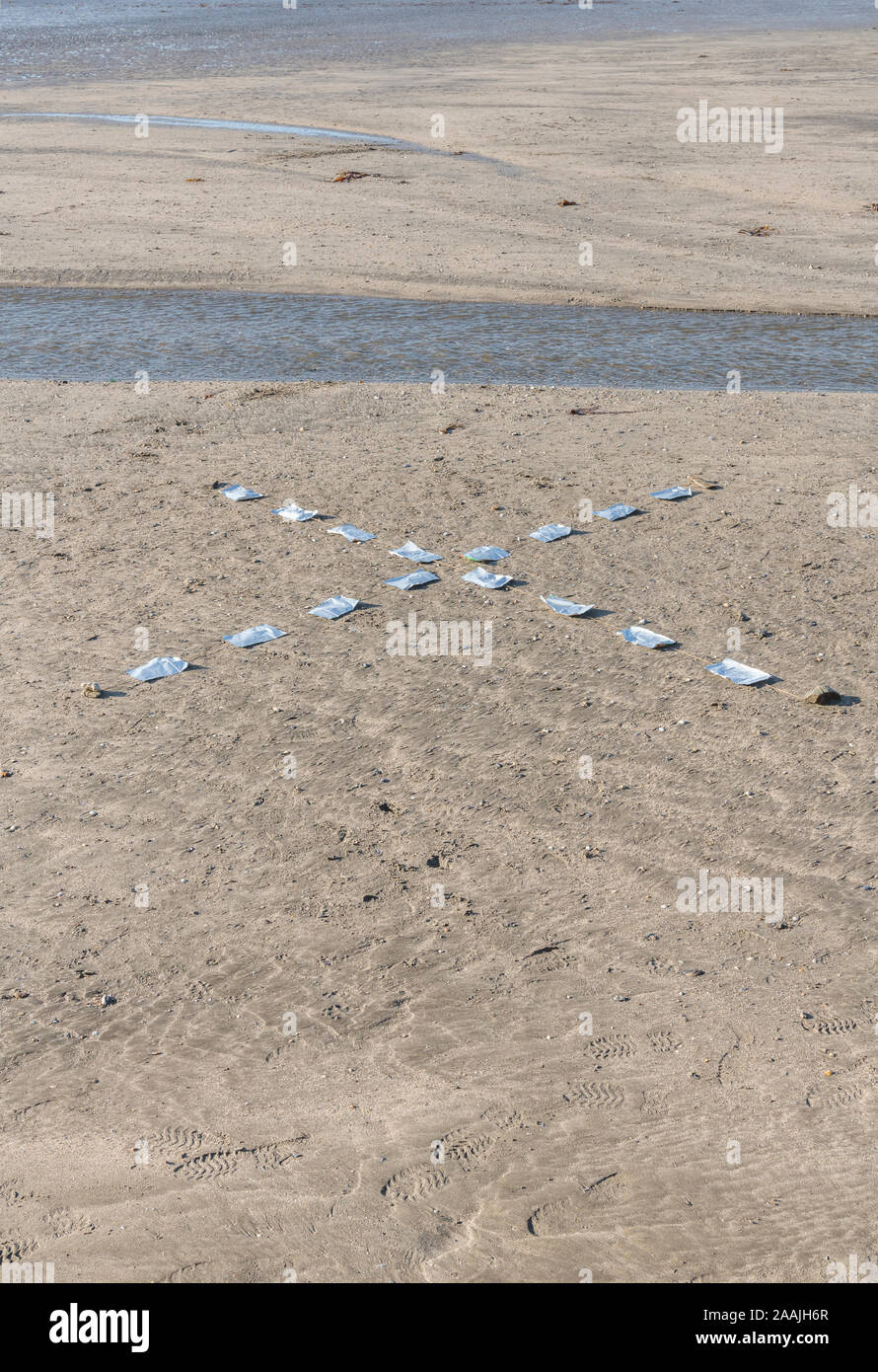 GTAS / Ground-to-air emergency distress signal 'X' for 'Need Medical ...