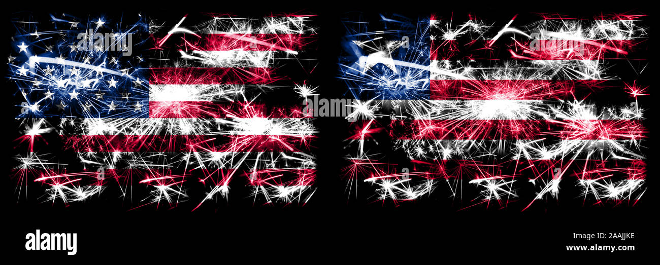 United States of America, USA vs Liberia, Liberian New Year celebration ...