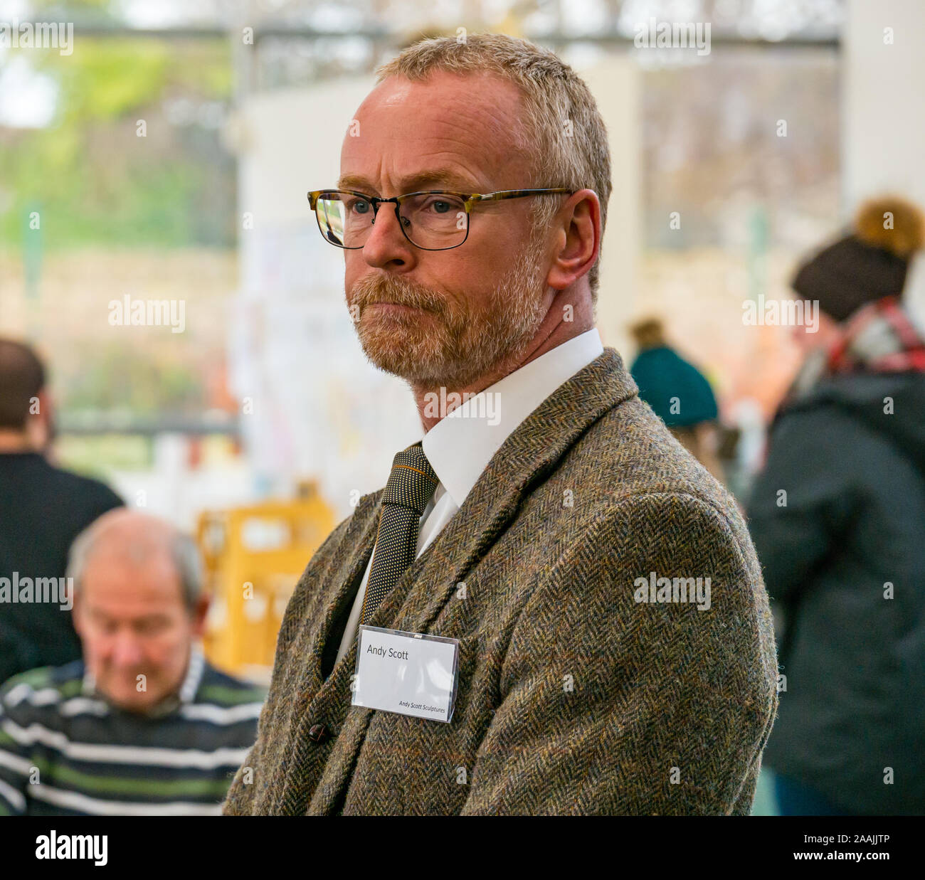 Unveiling of a 5m high bear sculpture to celebrate life of naturalist ...