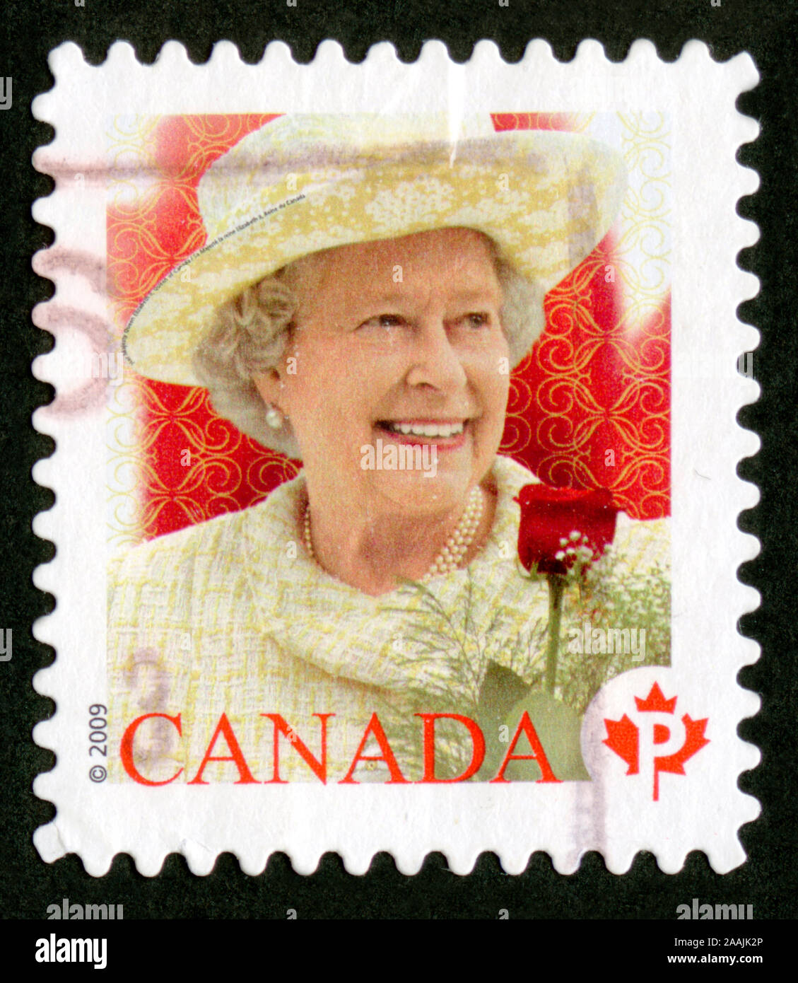 Queen Elizabeth Ii Stamp Canada High Resolution Stock Photography and ...