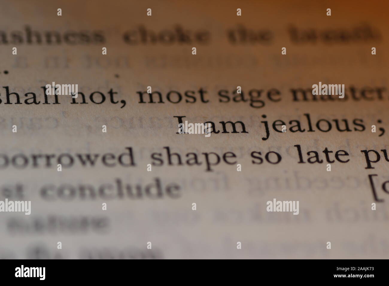 Am word hi-res stock photography and images - Alamy