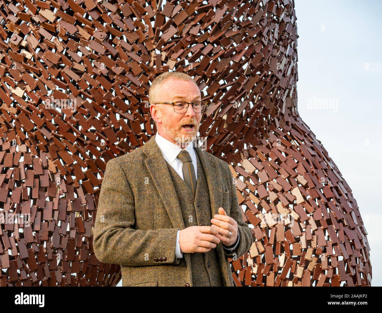 Unveiling of bear sculpture to celebrate life of John Muir by Scottish ...