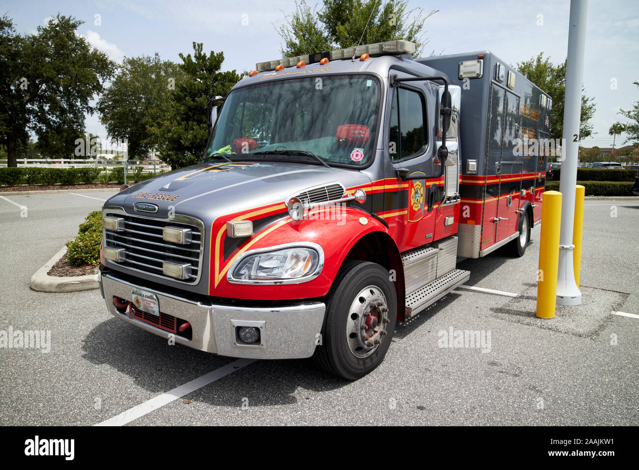 osceola county fire rescue paramedic freightliner vehicle celebration ...
