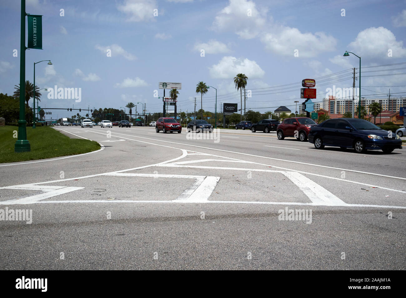 pulling out into light traffic on us 192 highway irlo bronson memorial ...