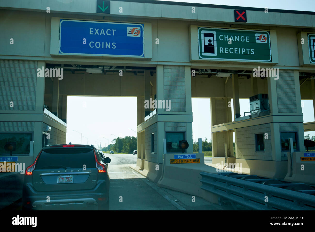 Toll booth america hi-res stock photography and images - Alamy