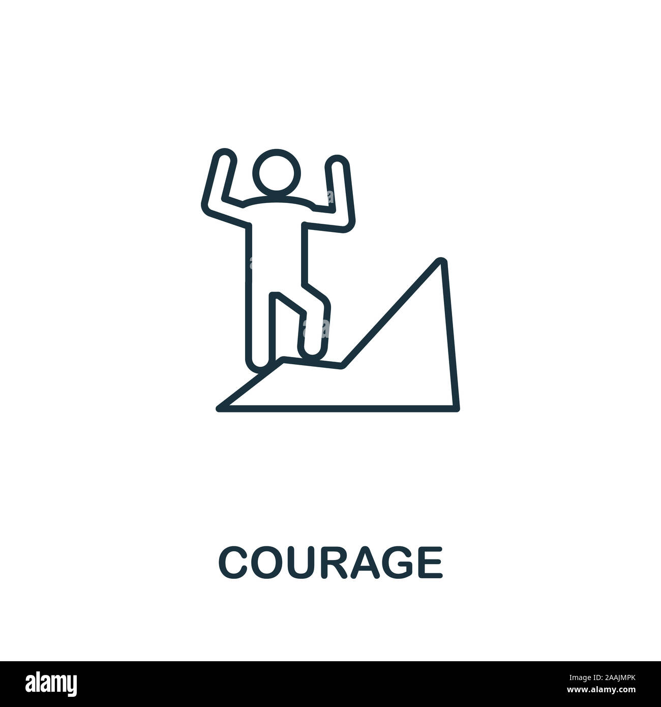 Color of courage Cut Out Stock Images & Pictures - Alamy
