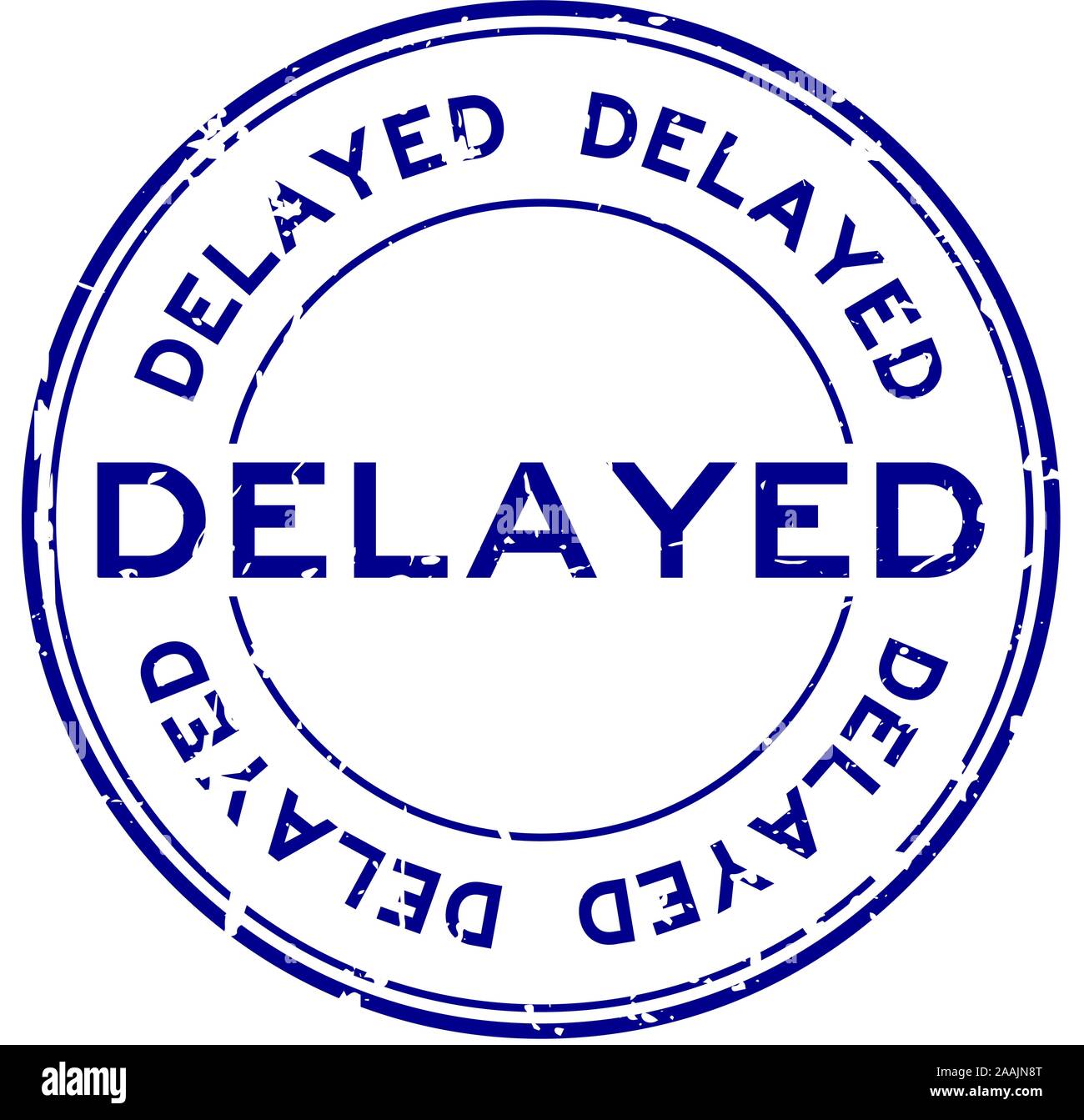 Delayed letter Stock Vector Images - Alamy