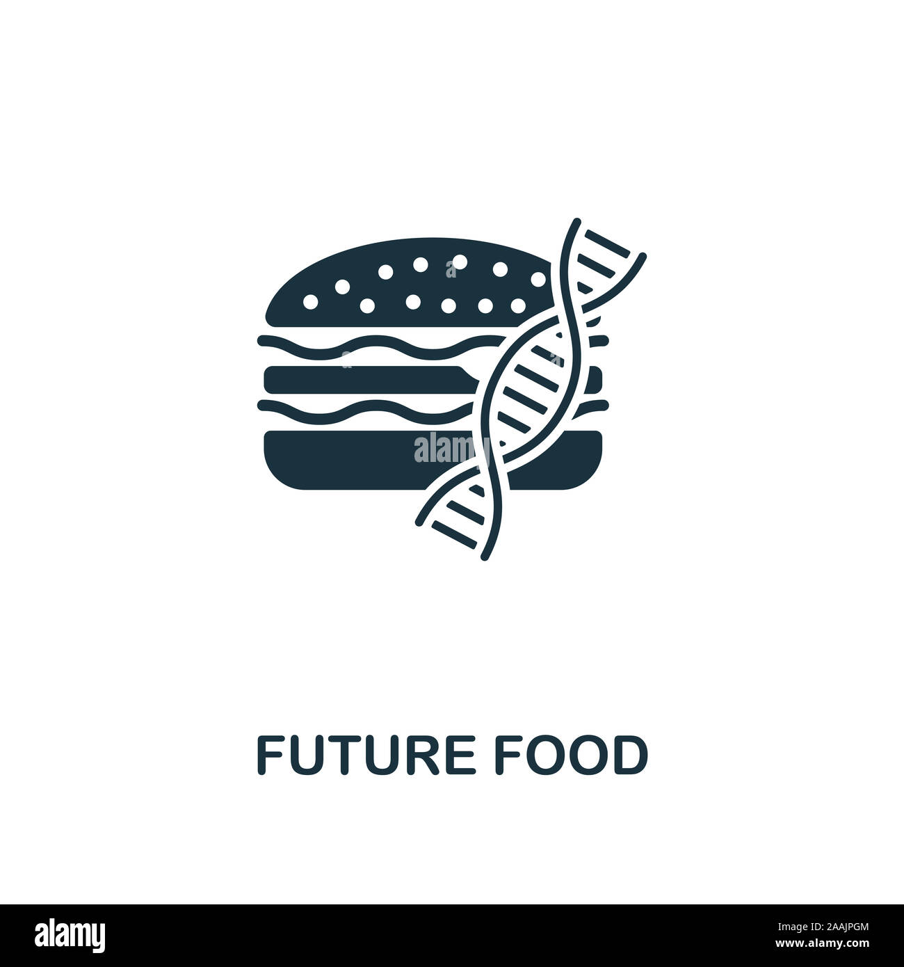 Future Food icon. Premium style design from future technology icons ...