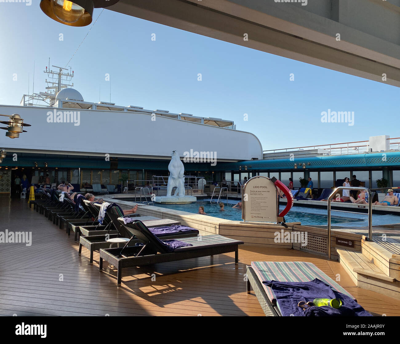 Ft. Lauderdale, FL/USA - 10/30/19: The Holland American Cruise Line ...