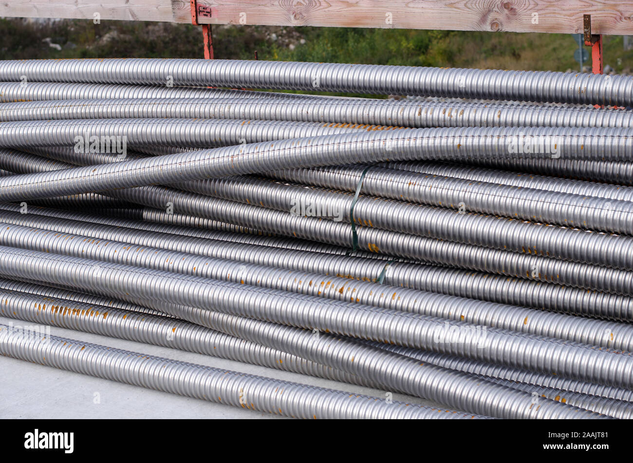 A stack of pipes hi-res stock photography and images - Alamy