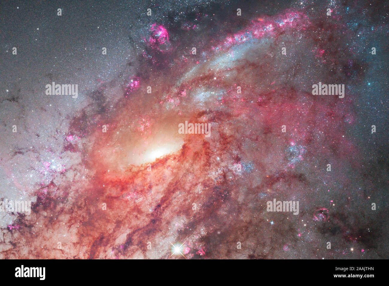Nebula an interstellar cloud of stars dust. Deep space image. Elements ...
