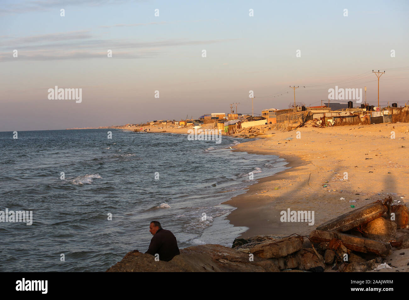 Gaza port palestinian hi-res stock photography and images - Alamy