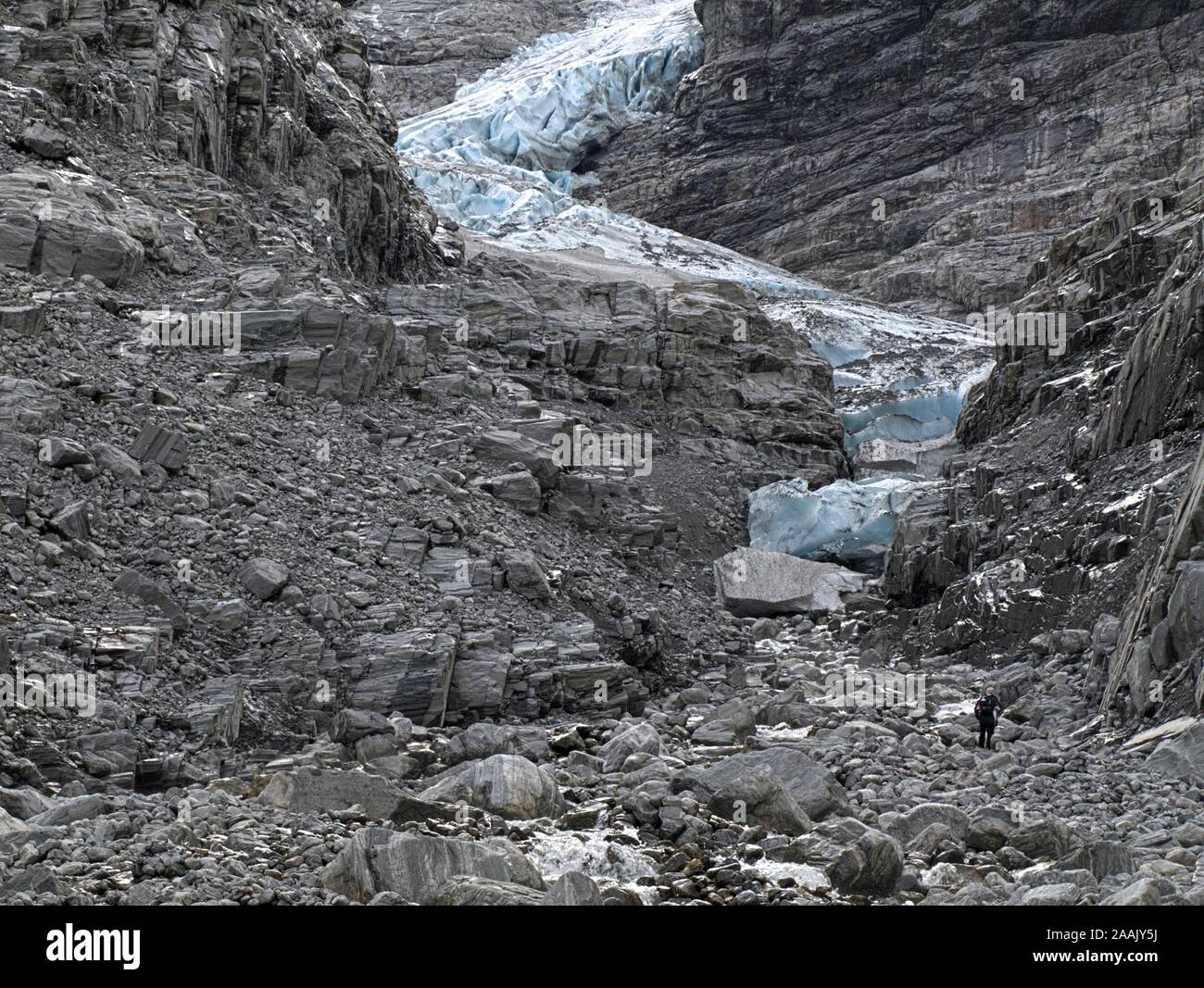 Receding glacier hi-res stock photography and images - Alamy