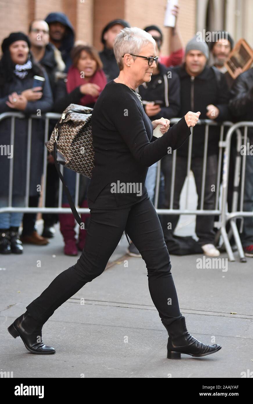 Jamie Lee Curtis out and about for Celebrity Candids - THU, , New York ...
