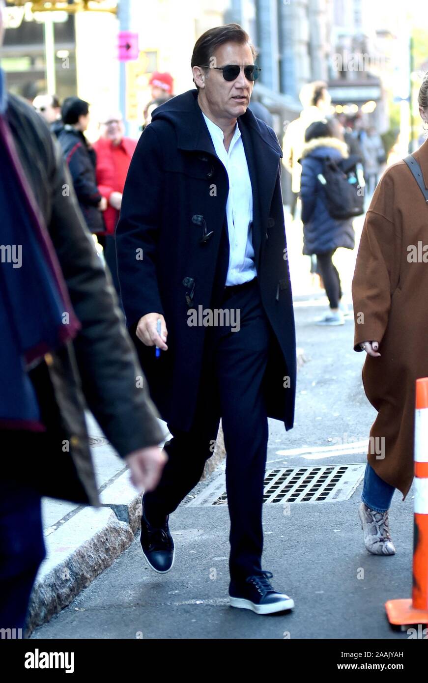 Clive Owen out and about for Celebrity Candids - THU, , New York, NY ...