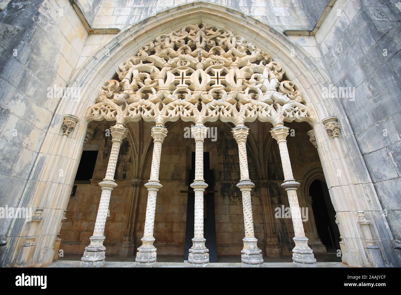Inside monastery batalha famous hi-res stock photography and images - Alamy
