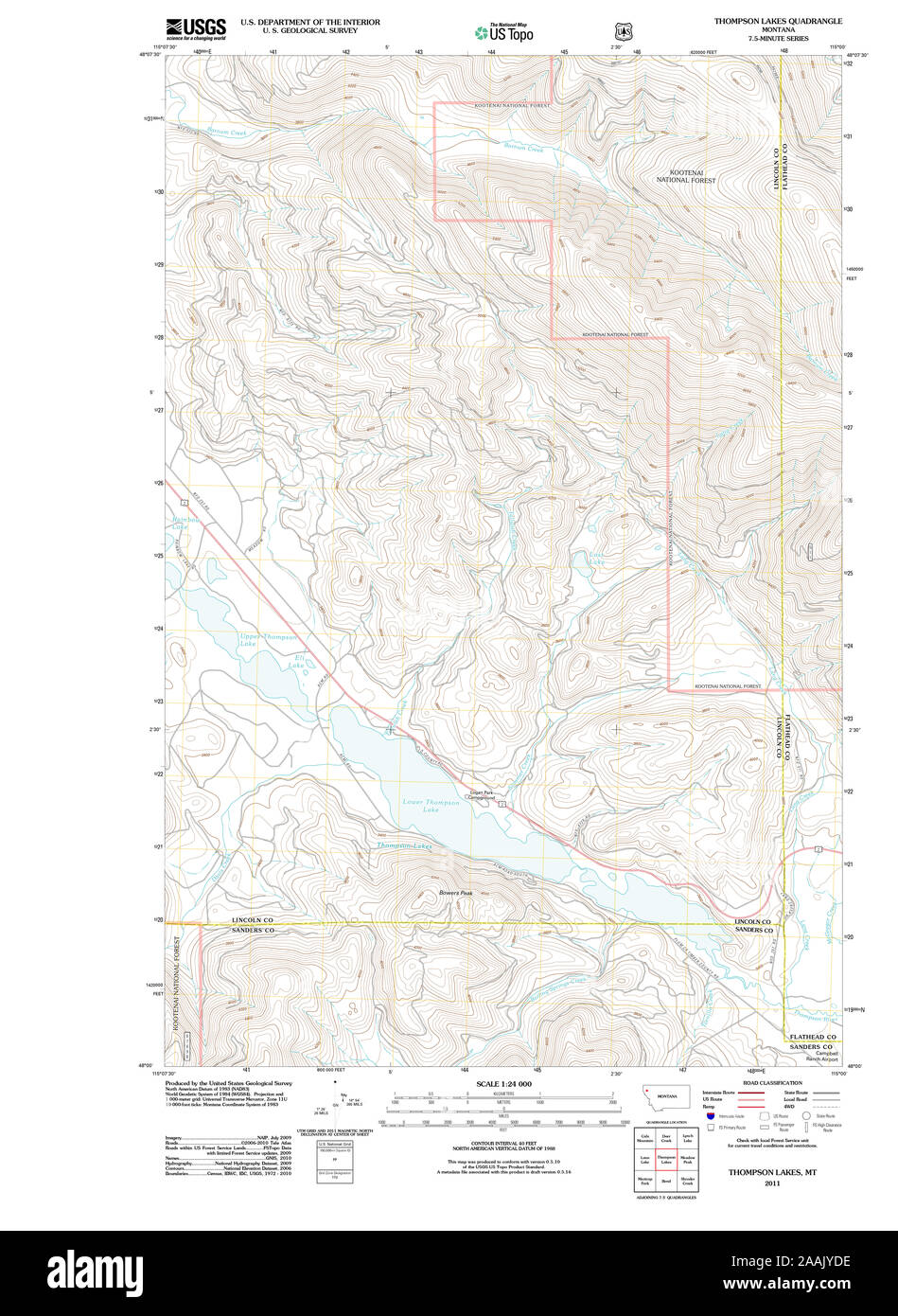 Thompson lakes hi-res stock photography and images - Alamy