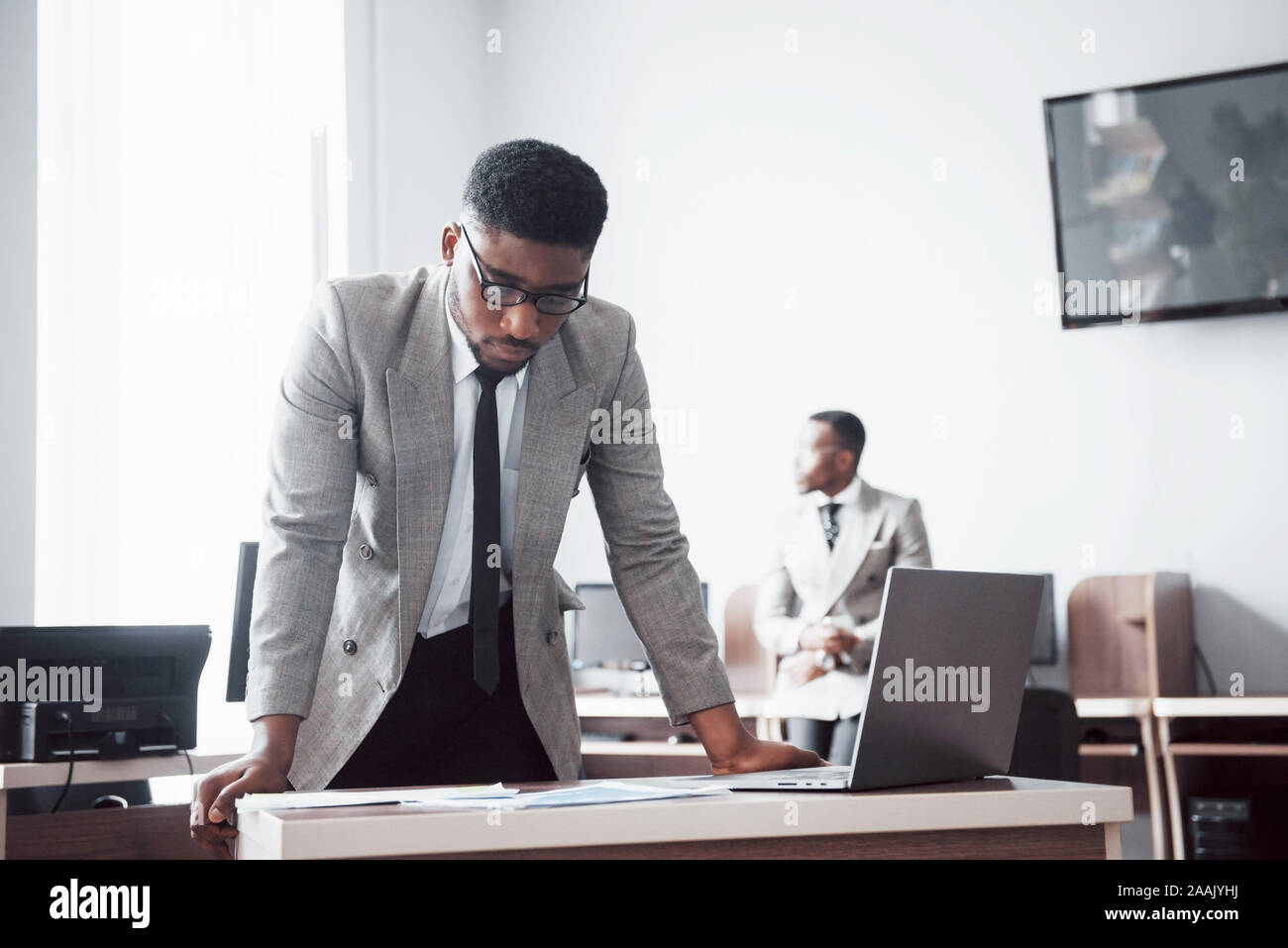 African american executive business hi-res stock photography and images ...