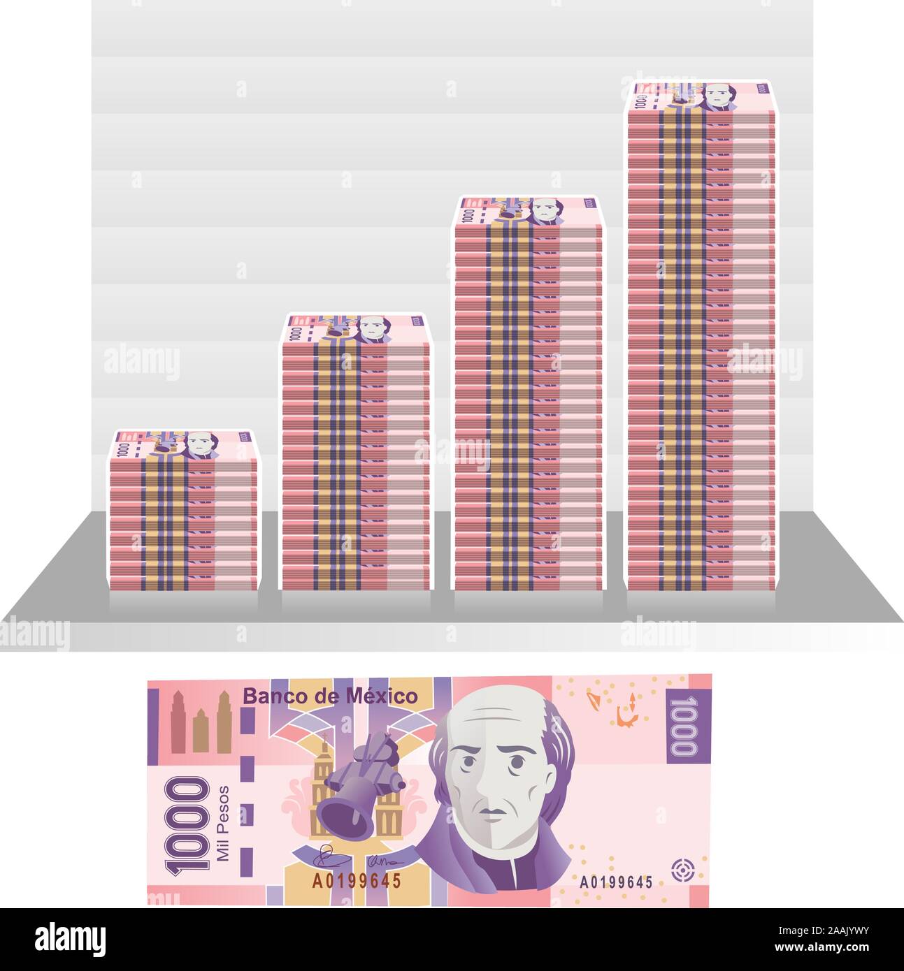 1000 peso Stock Vector Images - Alamy