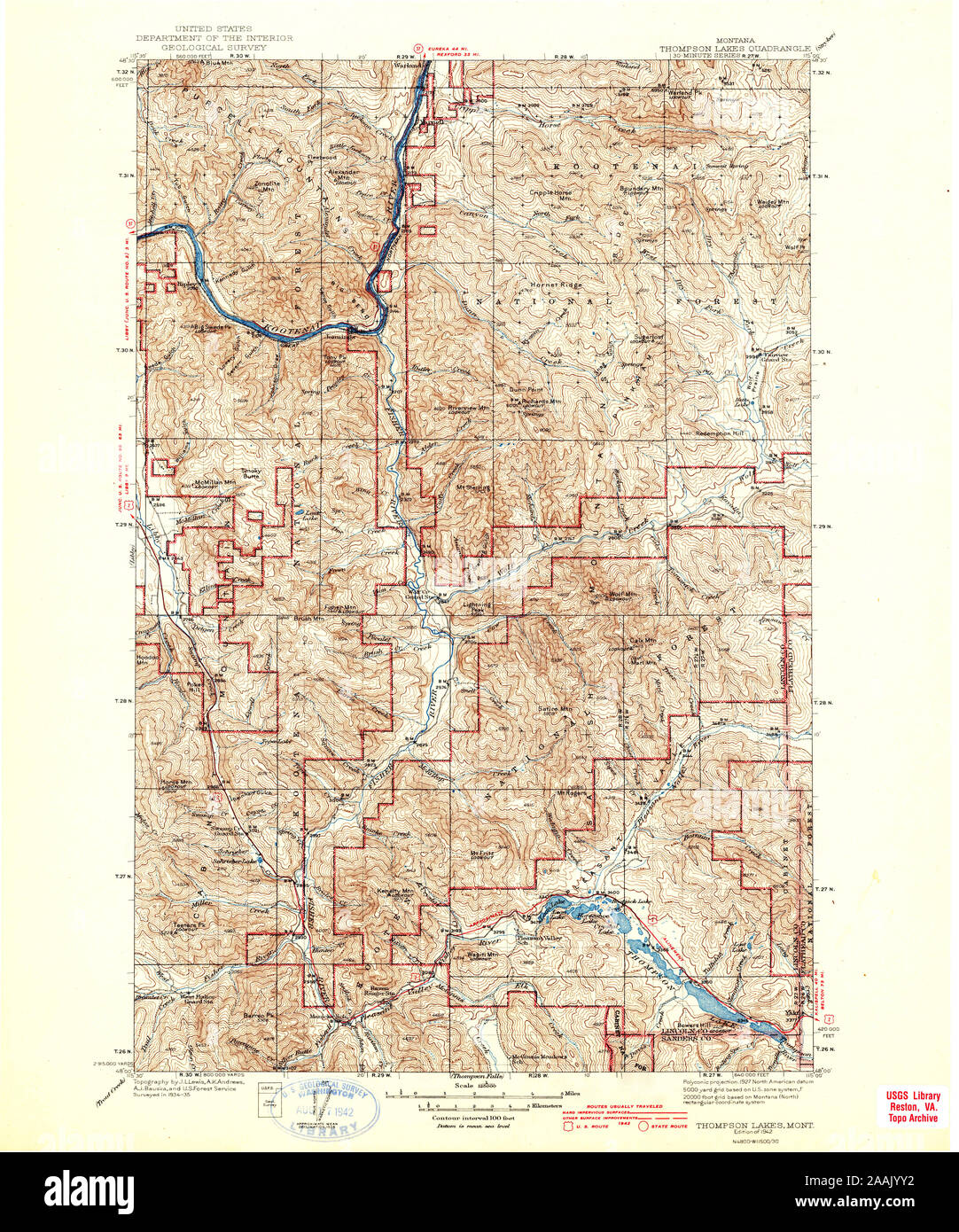 Thompson lakes hi-res stock photography and images - Alamy