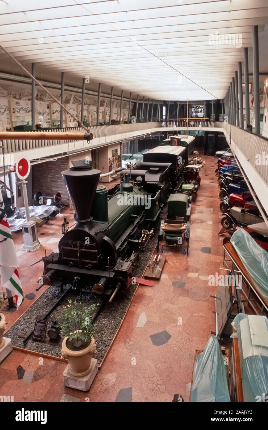 Budapest, Verkehrsmuseum - Budapest, Transport Museum Stock Photo - Alamy