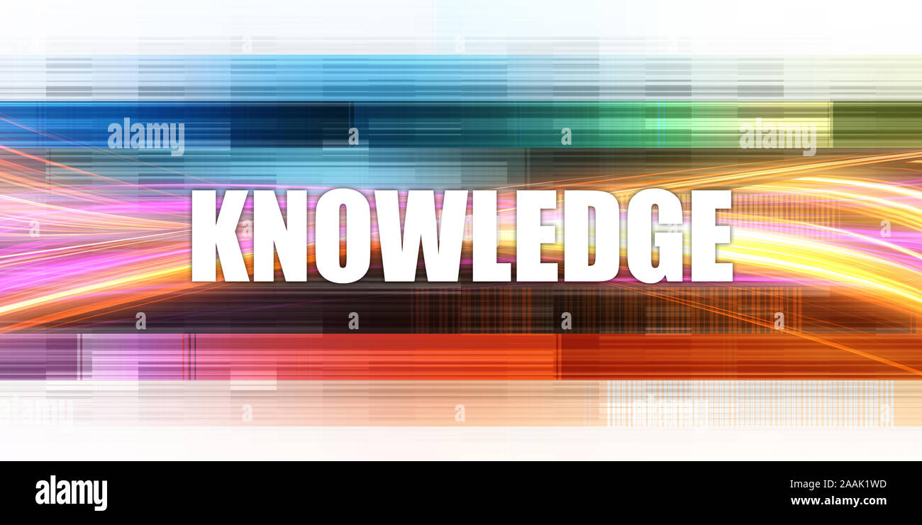 Knowledge Corporate Concept Exciting Presentation Slide Art Stock Photo ...