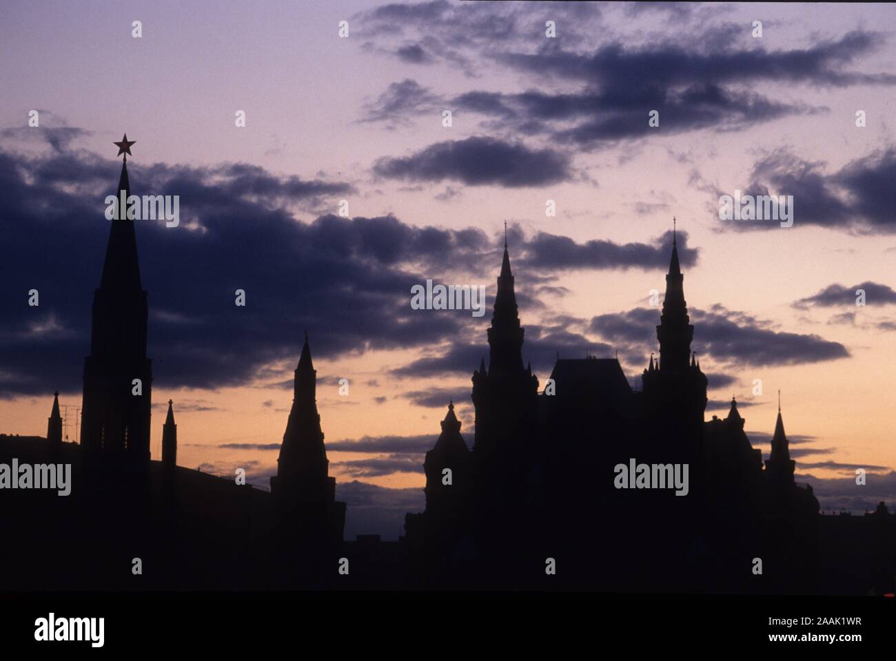 Silhouette kreml hi-res stock photography and images - Alamy