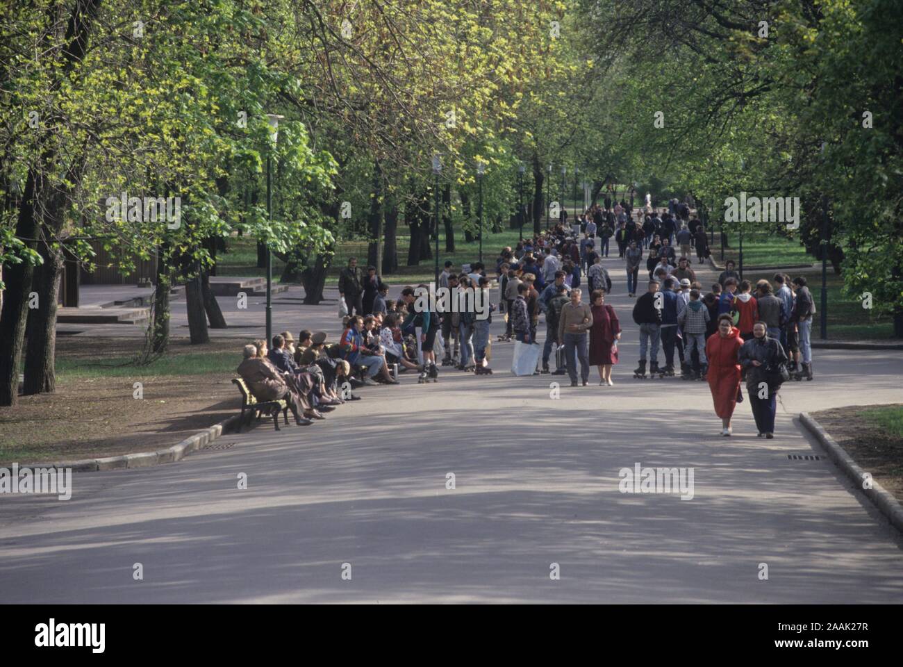 Moskau pedestrian hi-res stock photography and images - Alamy