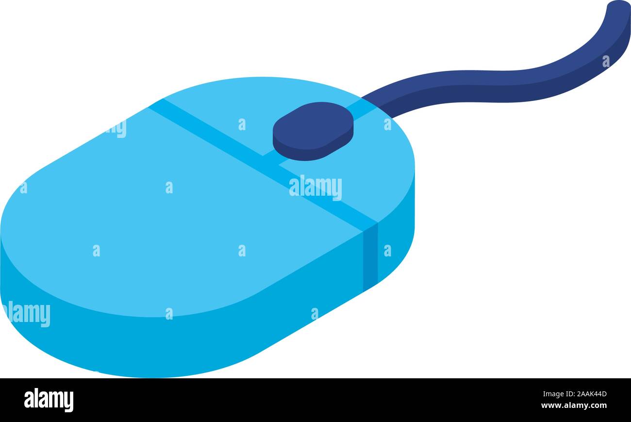 mouse computer hardware isolated icon Stock Vector Image & Art - Alamy