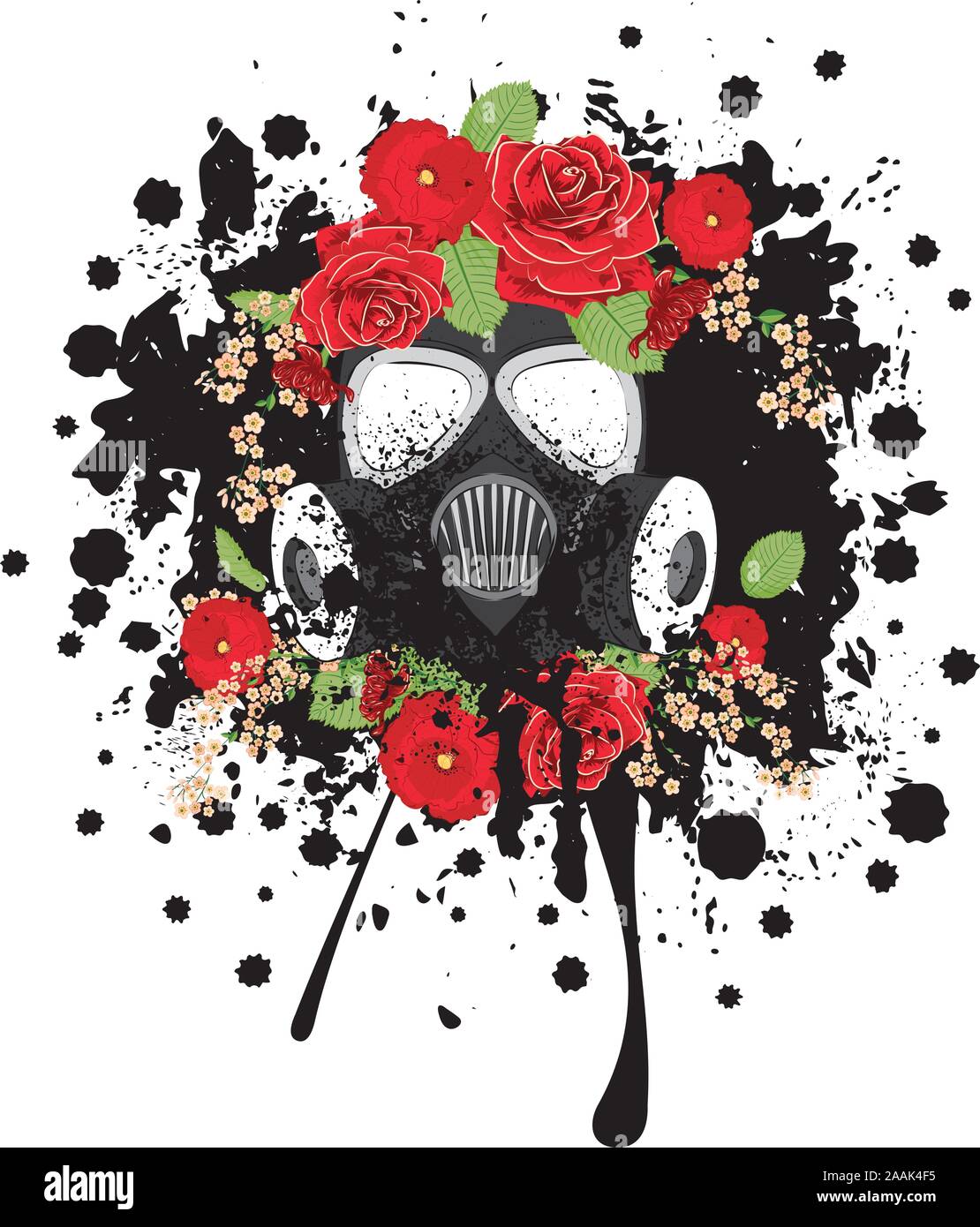 War of roses vector Stock Vector Images - Alamy
