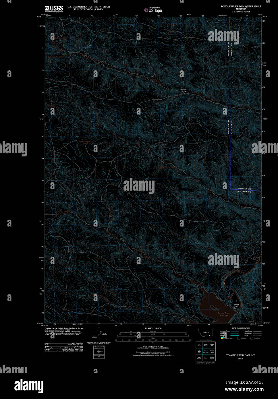 Tongue river montana hi-res stock photography and images - Alamy