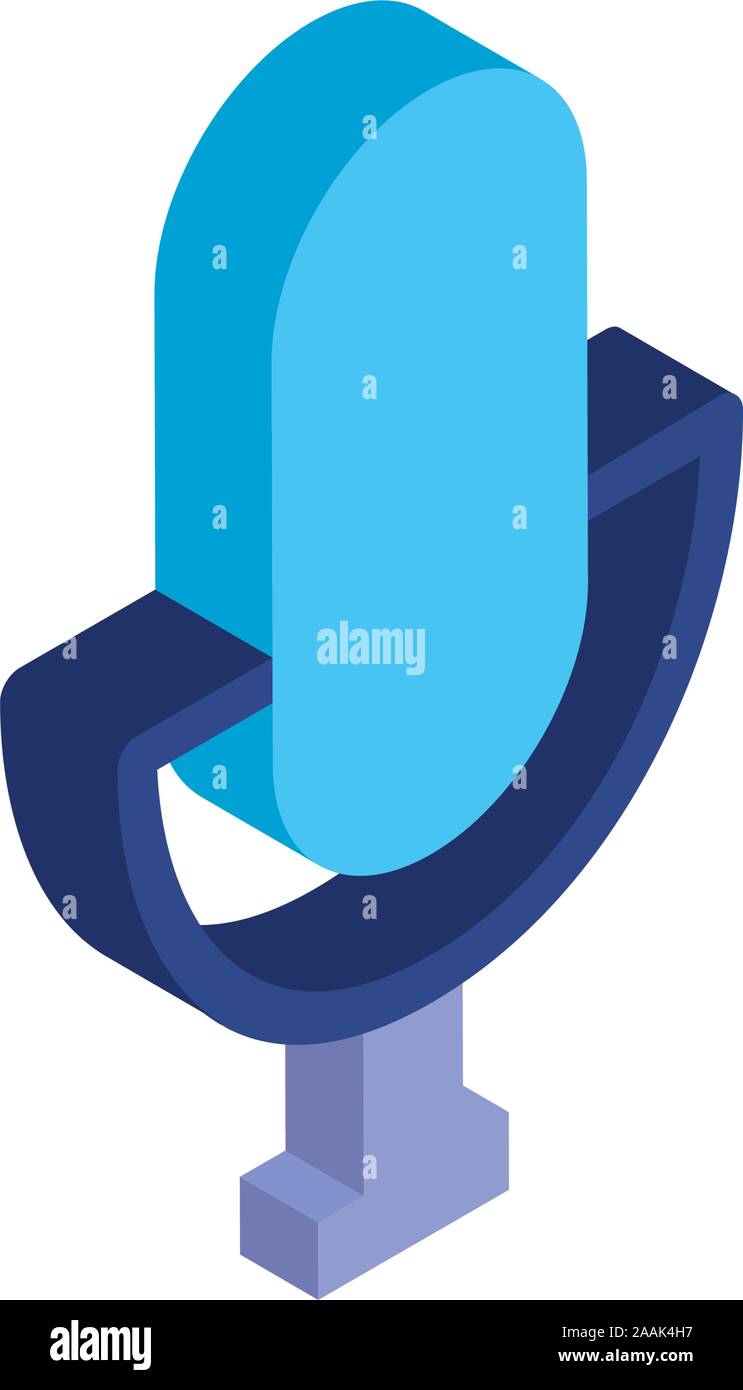 microphone sound audio device icon Stock Vector Image & Art - Alamy