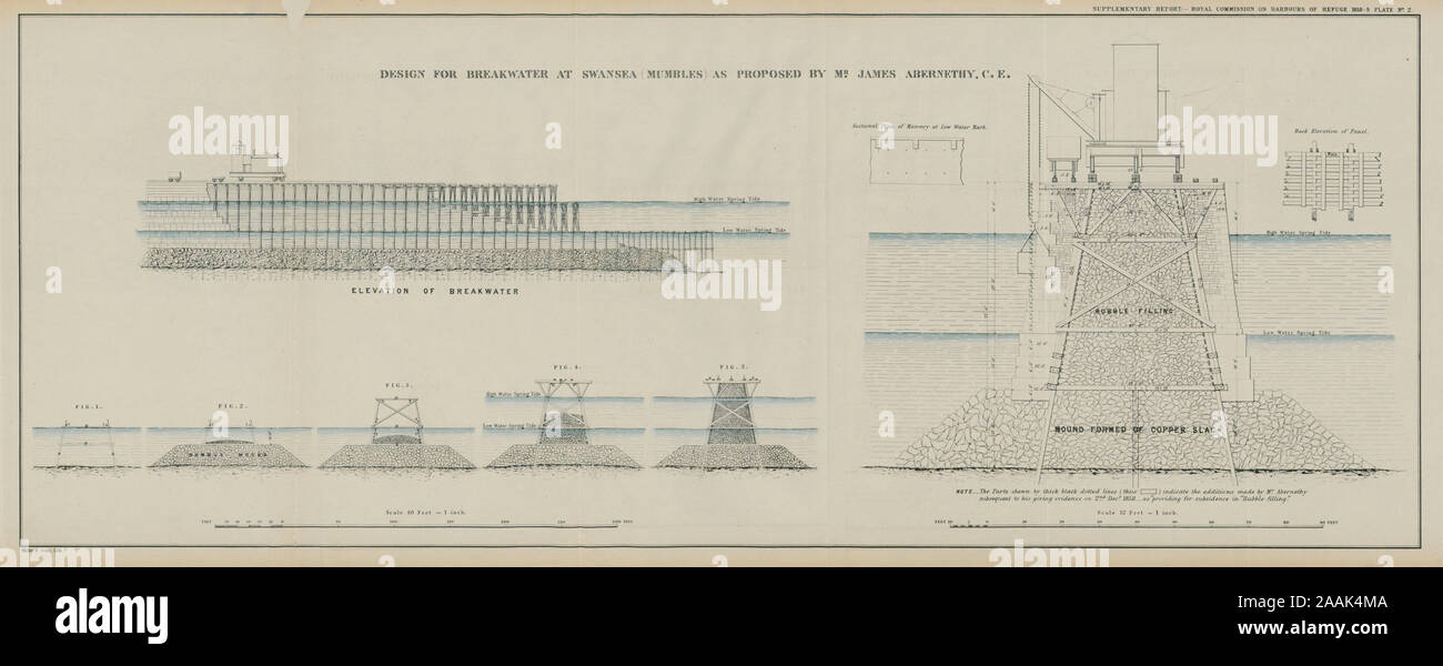 Mumbles map hi-res stock photography and images - Alamy
