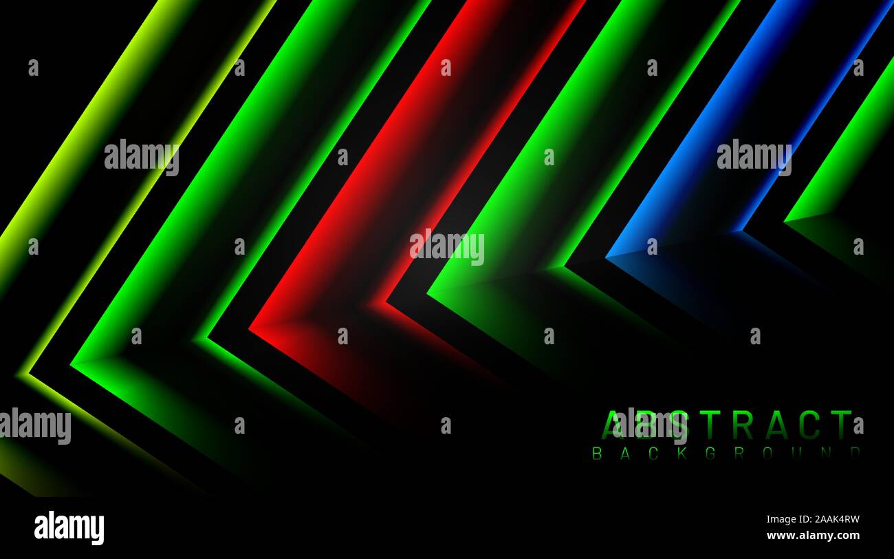 Abstract triangles shining geometric background with reflection. vector ...