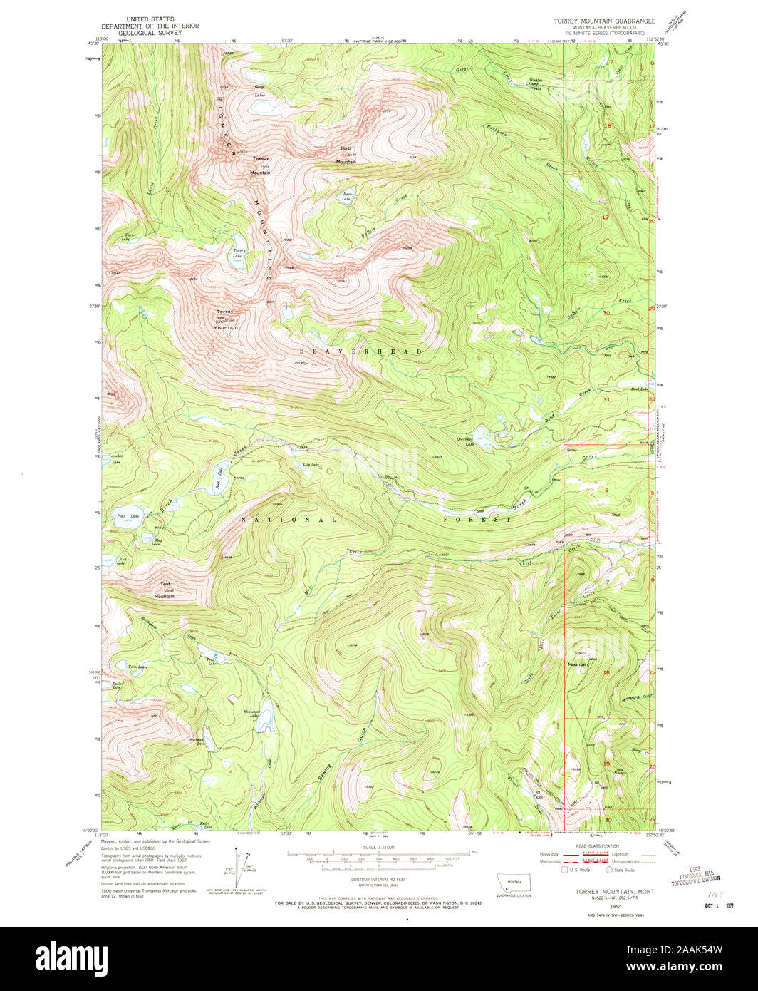Map of torrey hi-res stock photography and images - Alamy