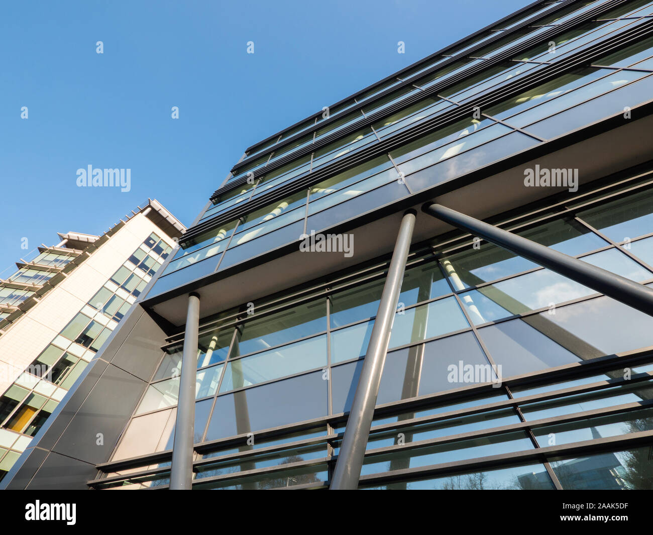 The Forbury Place Estate, Office Buildings, Reading, Berkshire, England ...