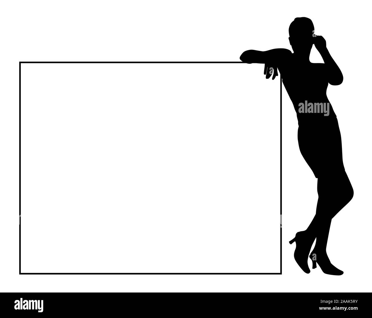 Leaning On Hand Black and White Stock Photos & Images - Alamy