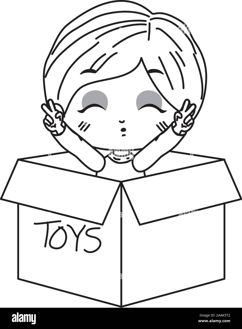 Isolated boy cartoon vector design Stock Vector Image & Art - Alamy