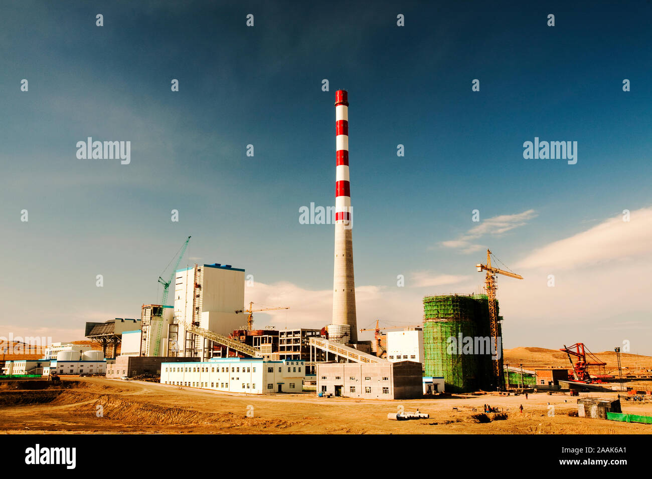 China coal power station construction hi-res stock photography and ...