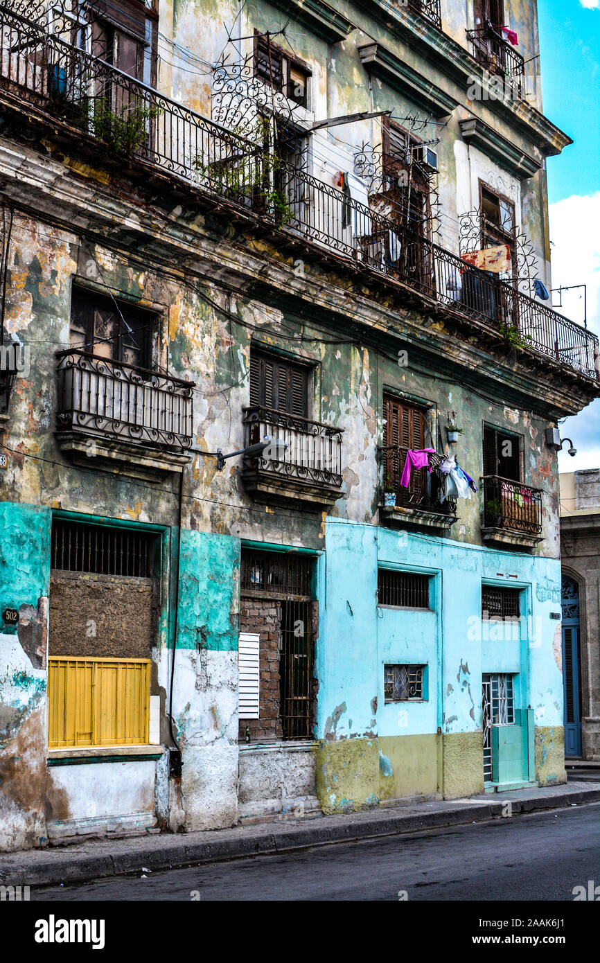 The cuban architecture Stock Photo - Alamy