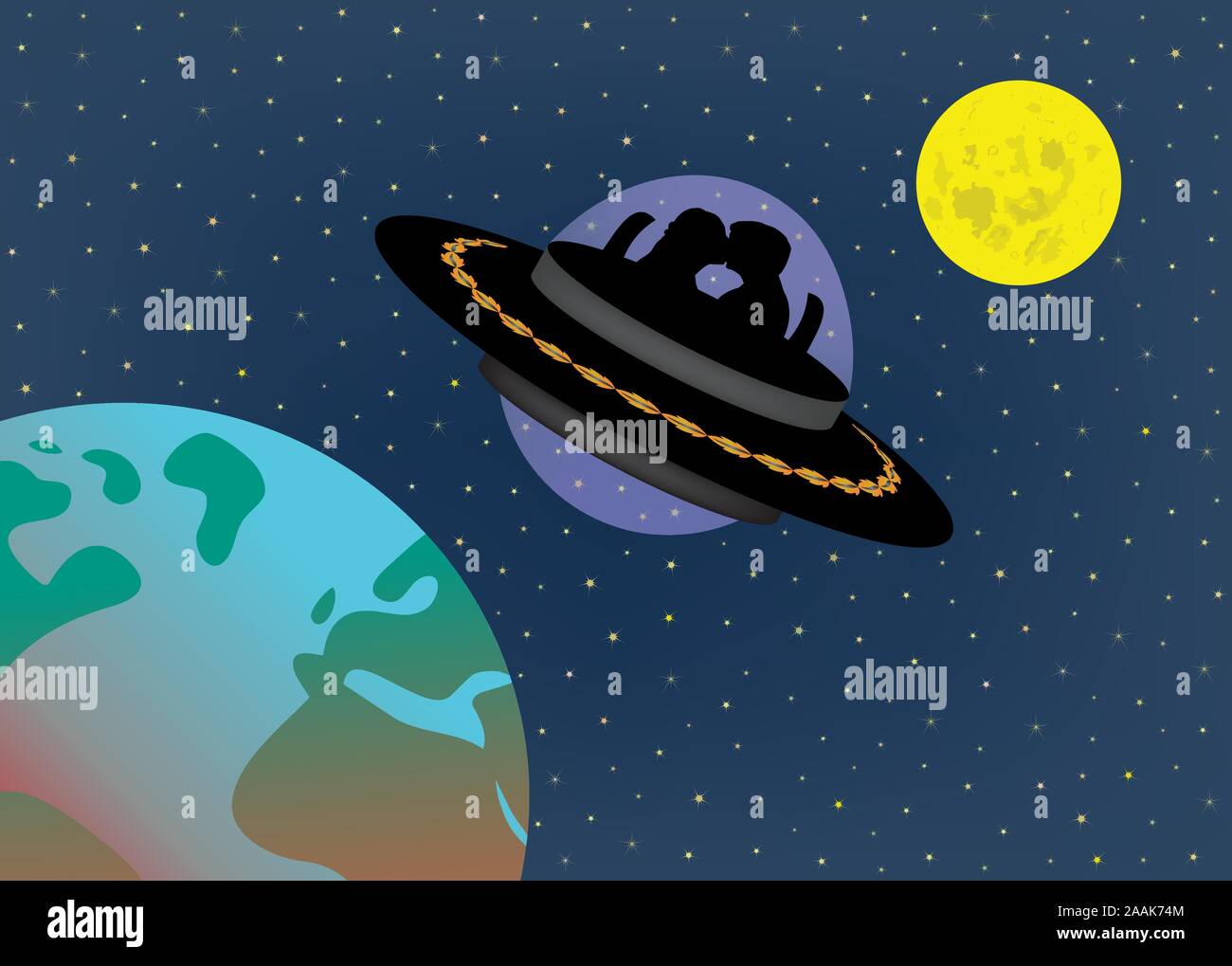 Alien couple hi-res stock photography and images - Alamy