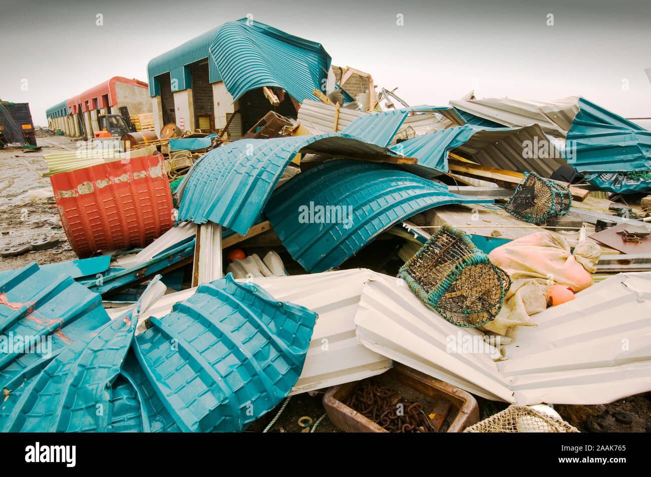 Typhoon Damage To Buildings High Resolution Stock Photography and ...