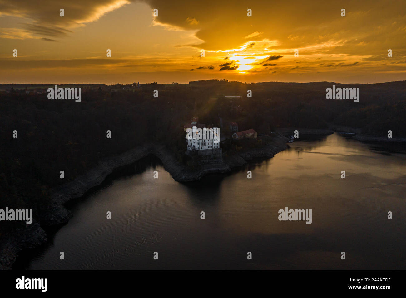 Orlik Castle High Resolution Stock Photography and Images - Alamy