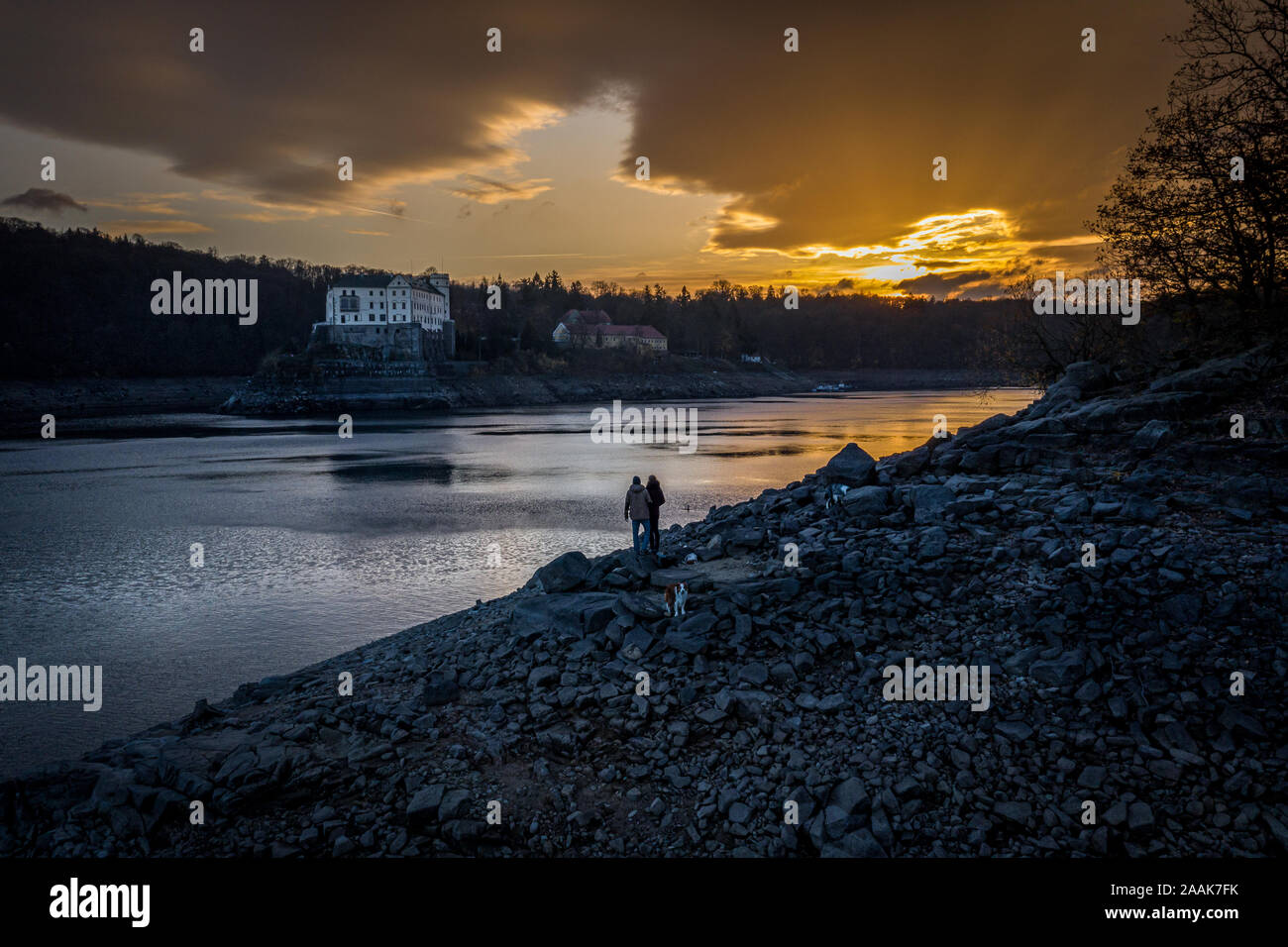 Orlik castle hi-res stock photography and images - Alamy