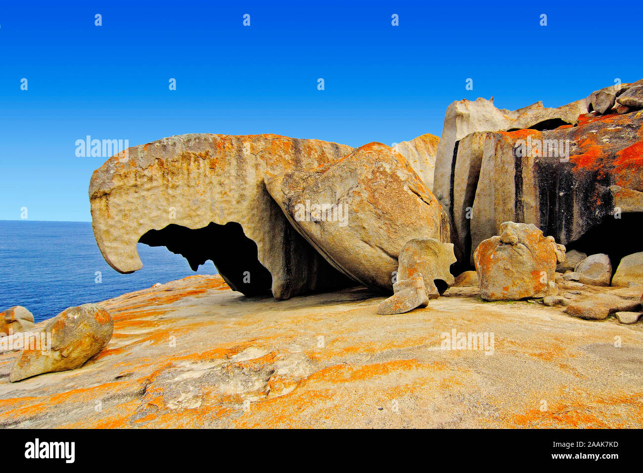 Remarkable Rocks - Kangaroo Island Stock Photo - Alamy