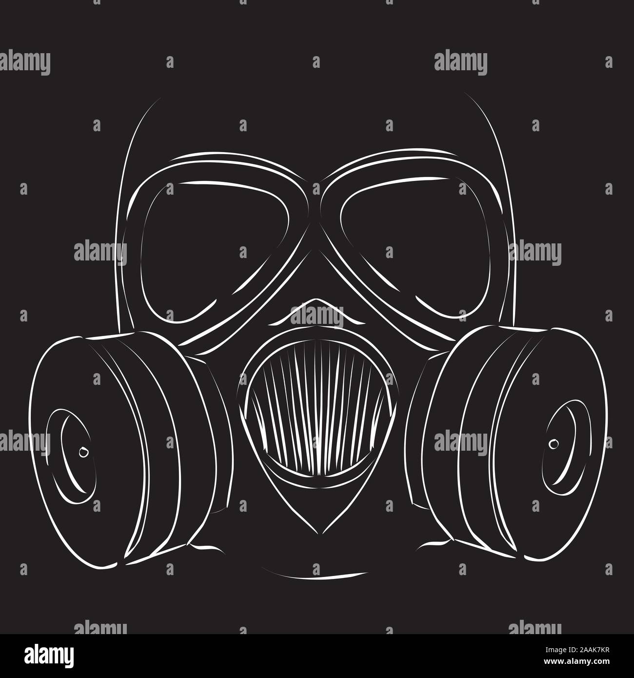 Military respirator Stock Vector Images - Alamy