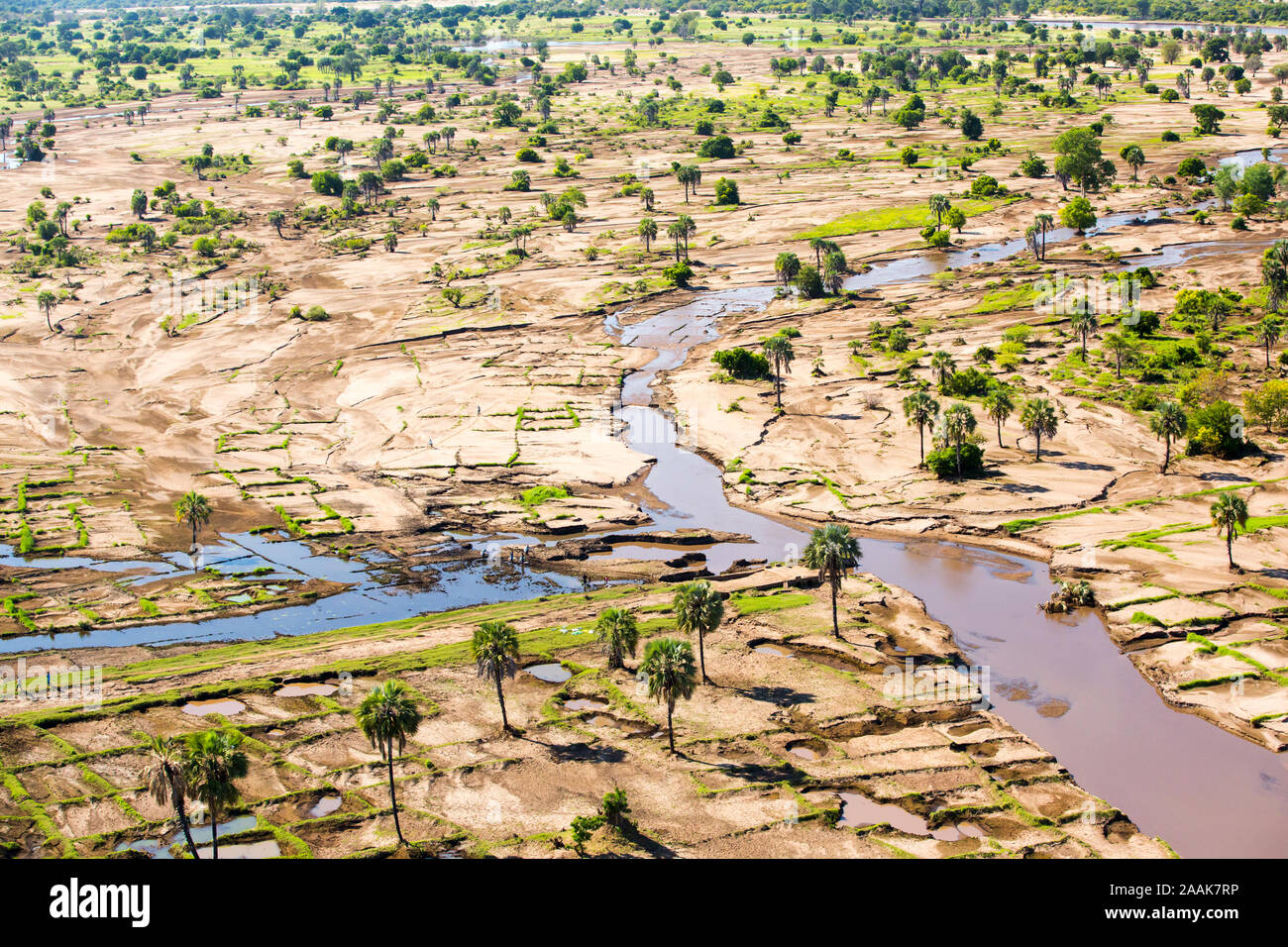 Shire river flood destruction, Malawi Stock Photo - Alamy