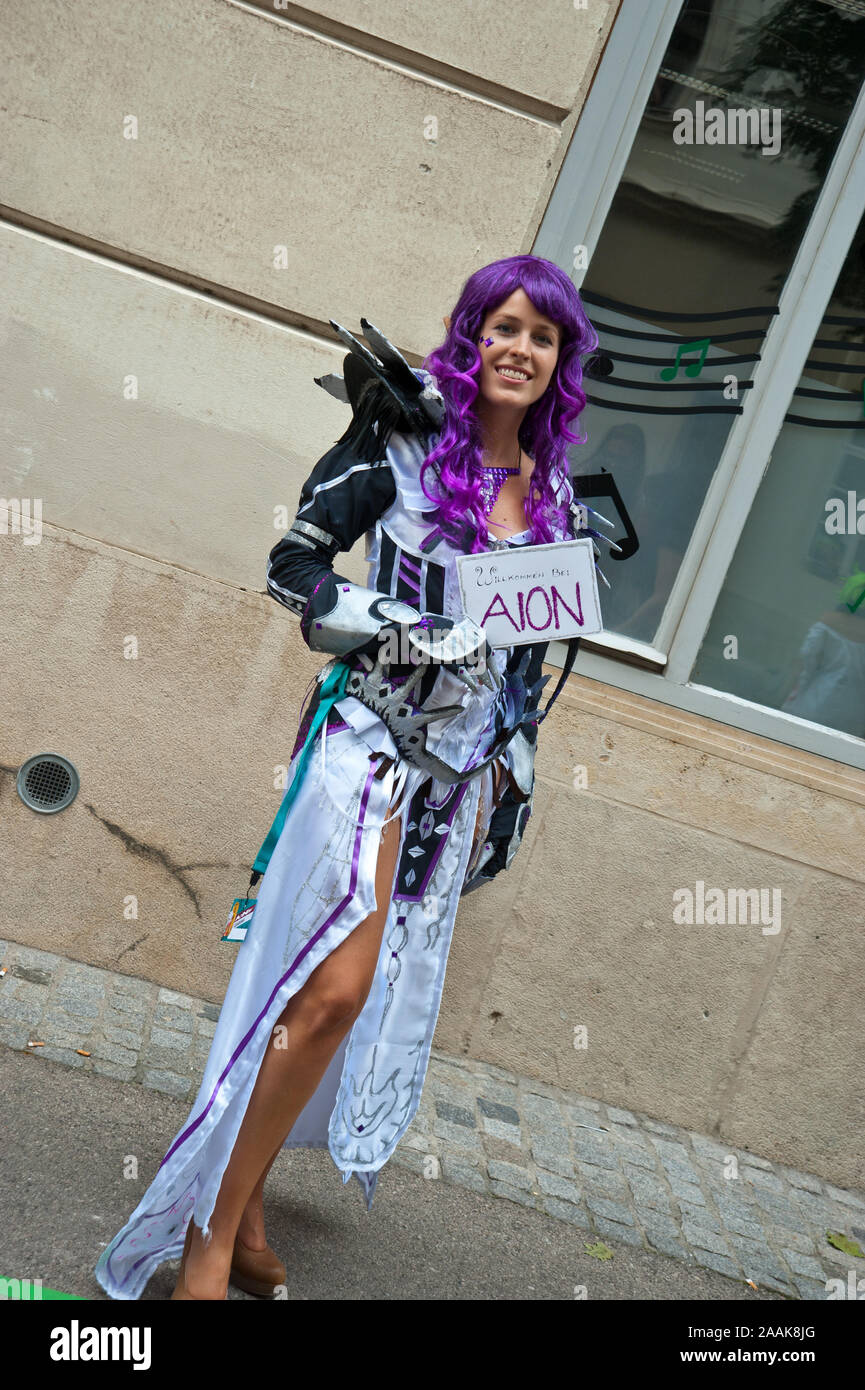 Wien, Cosplay-Party - Vienna, Cosplay-Party Stock Photo - Alamy